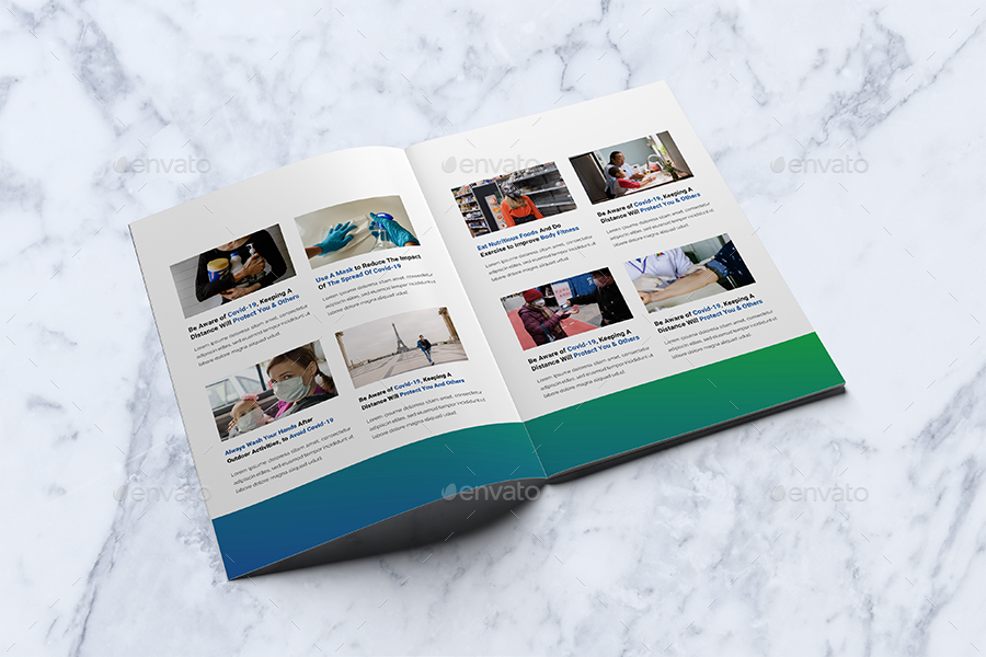 Disease & Virus Brochure Template, Print Templates | GraphicRiver