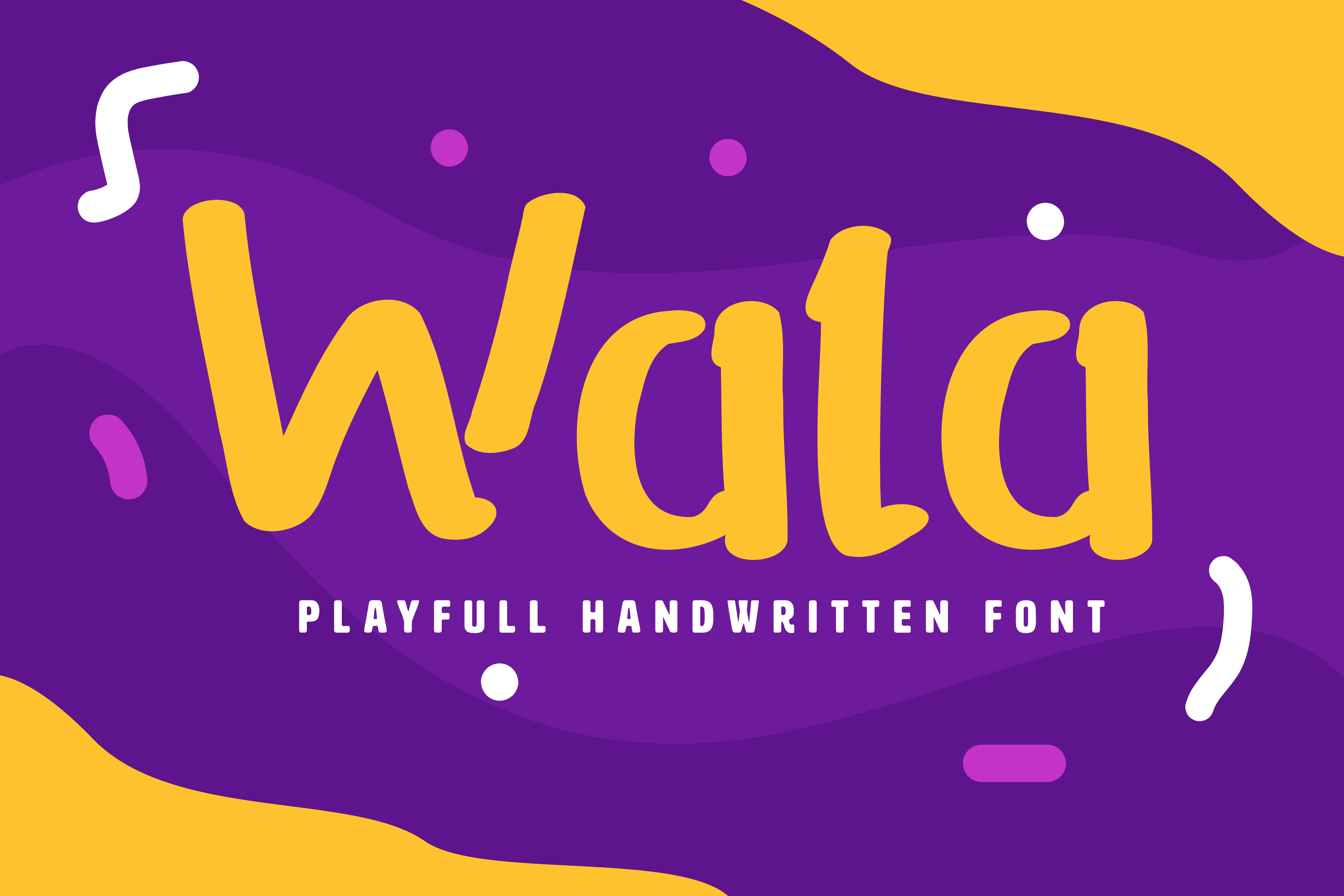 Wala Playful Handwritten, Fonts | GraphicRiver