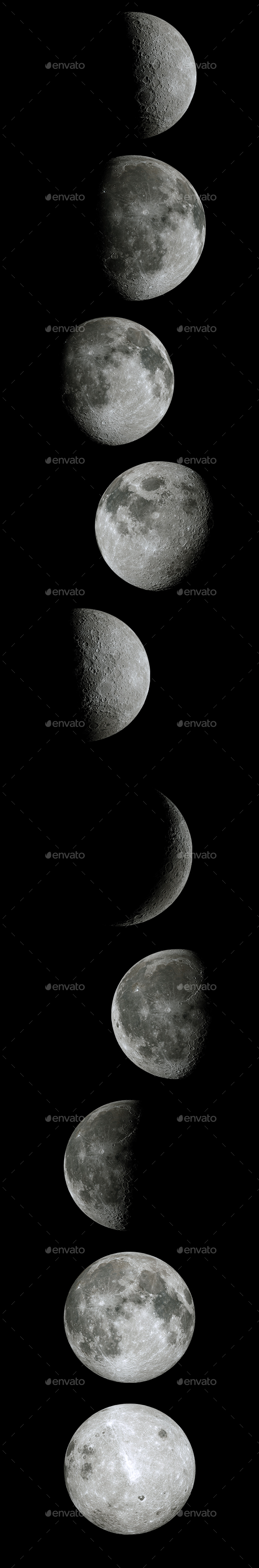 High Detailed Moon, Graphics | GraphicRiver