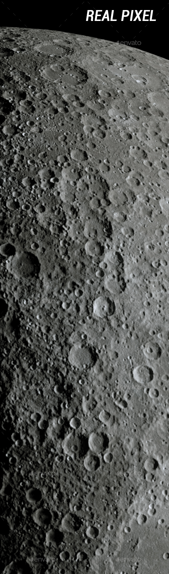 High Detailed Moon, Graphics | GraphicRiver