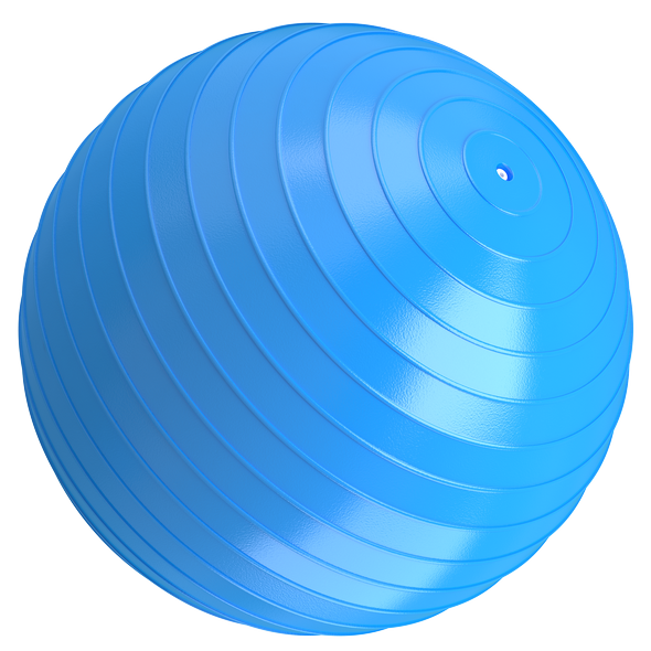 Yoga Ball sky blue by Scorpion_Studio | 3DOcean