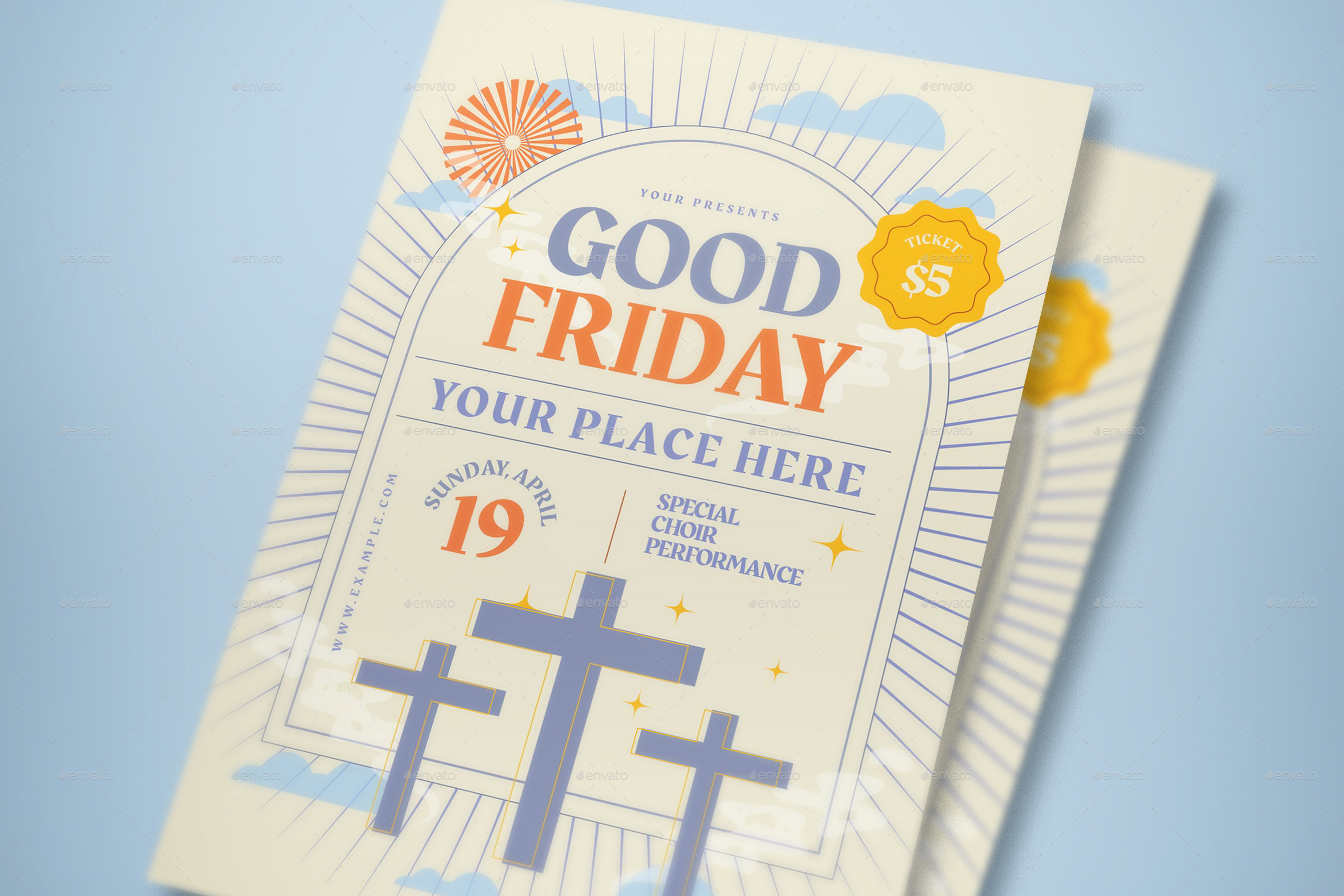 Good Friday Flyer Pack, Print Templates | GraphicRiver