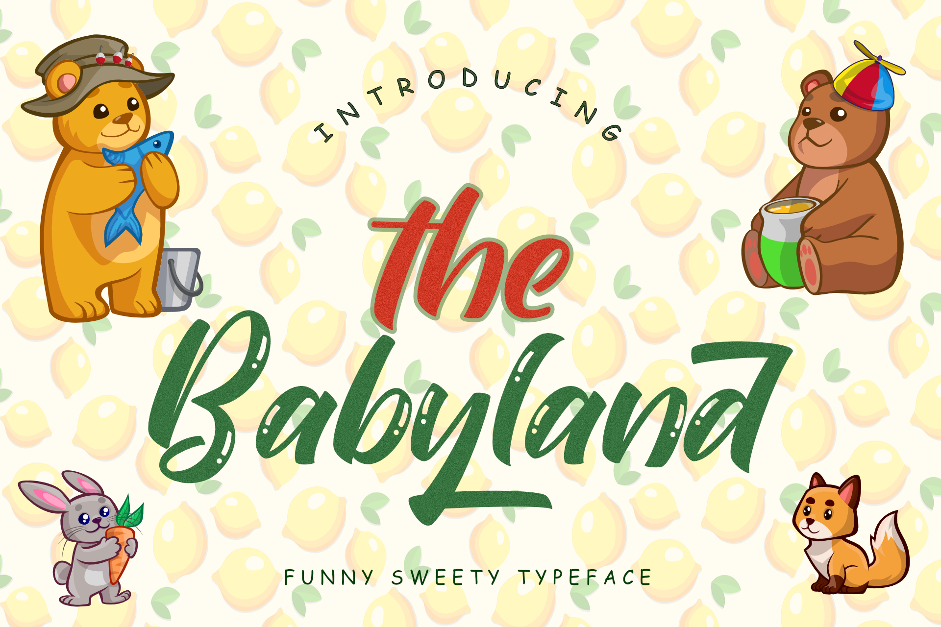 The Babyland, Fonts | GraphicRiver