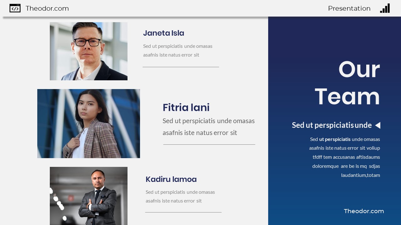 Teodor Creative Powerpoint Template, Presentation Templates | GraphicRiver