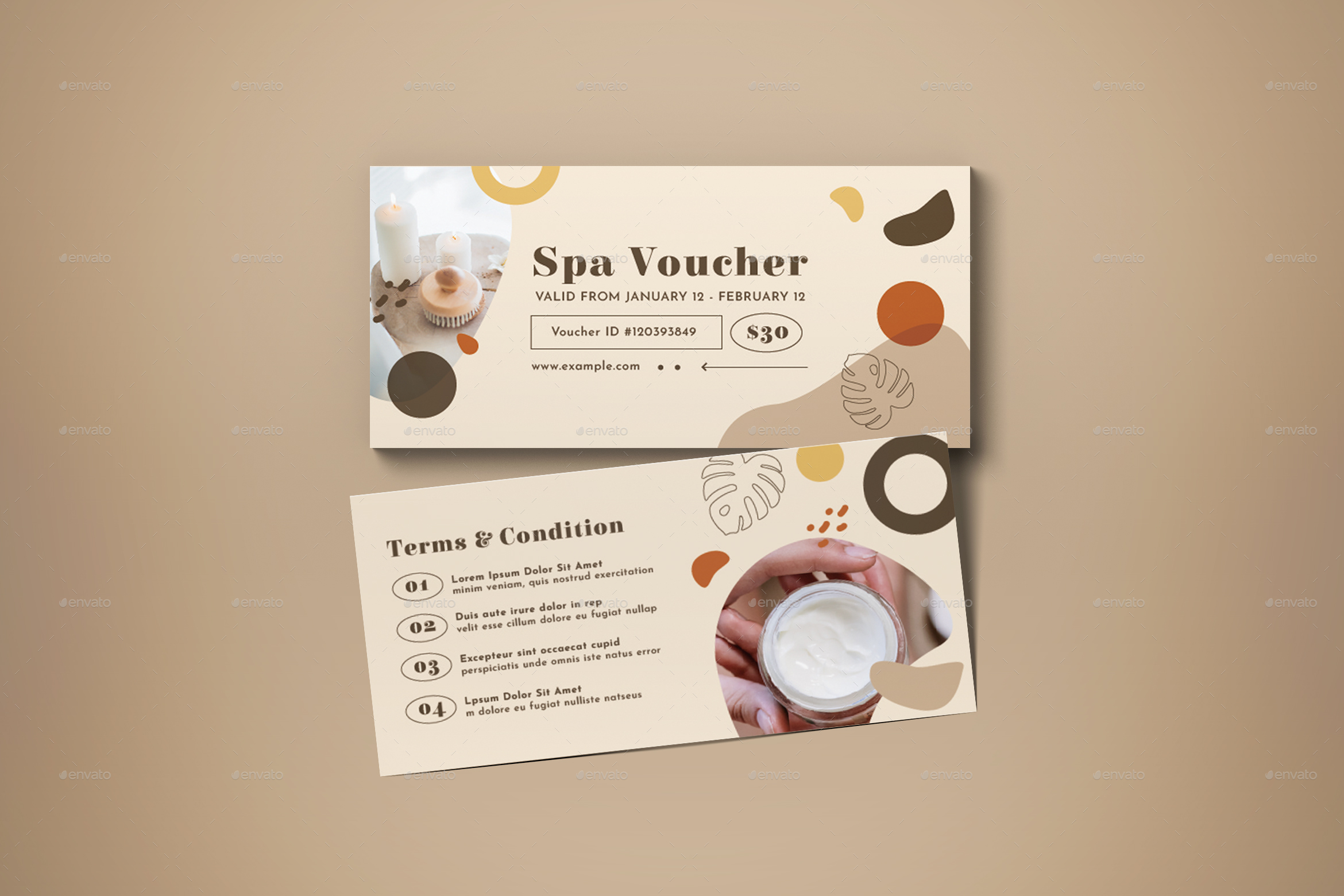 Spa Voucher, Print Templates | GraphicRiver