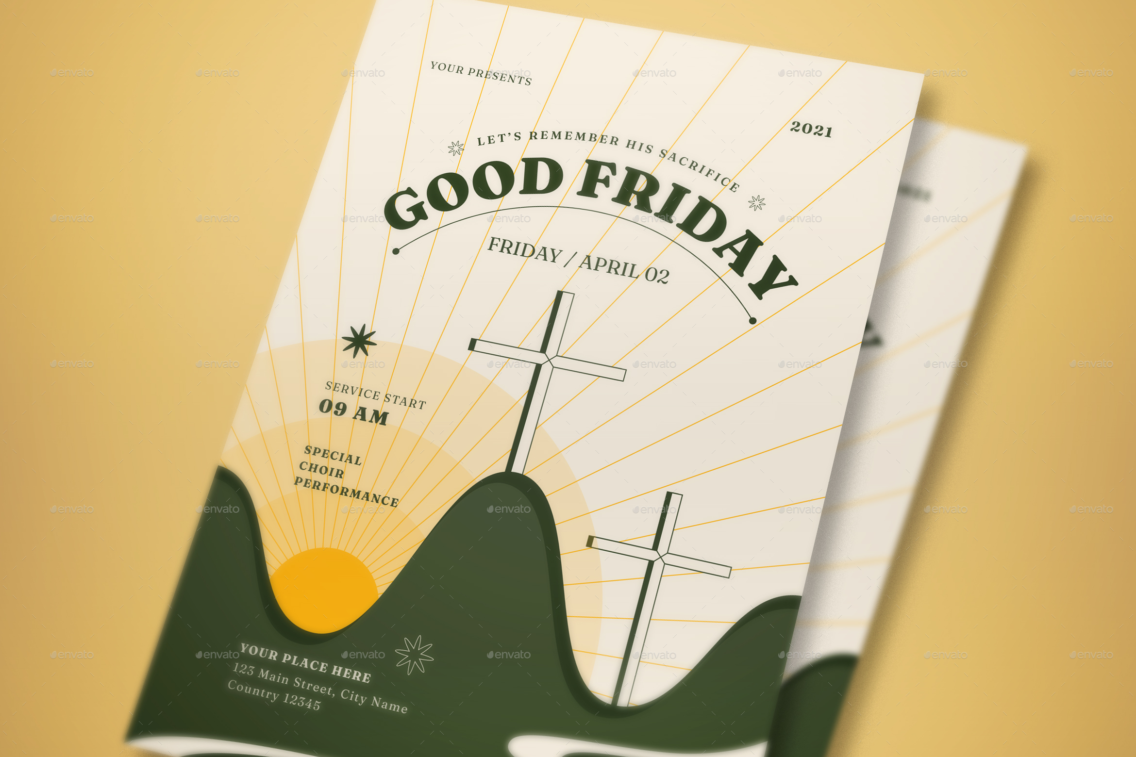 Good Friday Flyer Pack, Print Templates | GraphicRiver