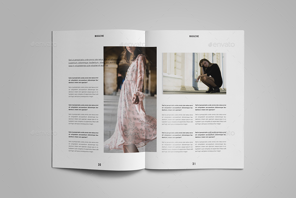 Nature Magazine Template, Print Templates | GraphicRiver