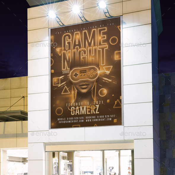 Game Night Flyer, Print Templates | GraphicRiver