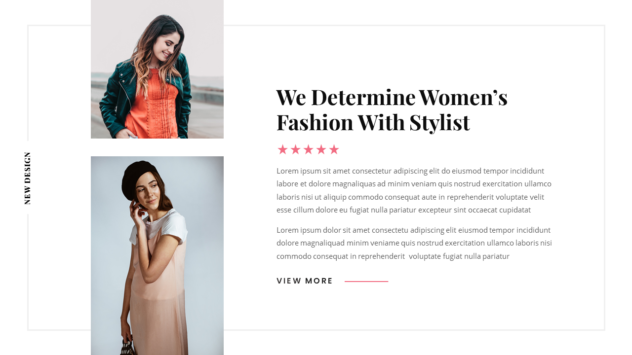 Cresda – Fashion & Clothing Store Google Slides Presentation Template ...
