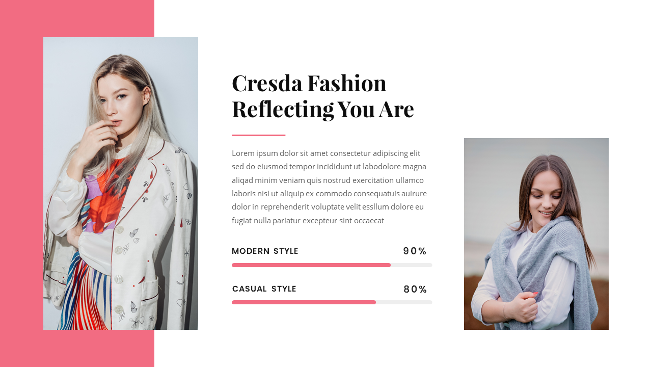 Cresda – Fashion & Clothing Store Google Slides Presentation Template ...