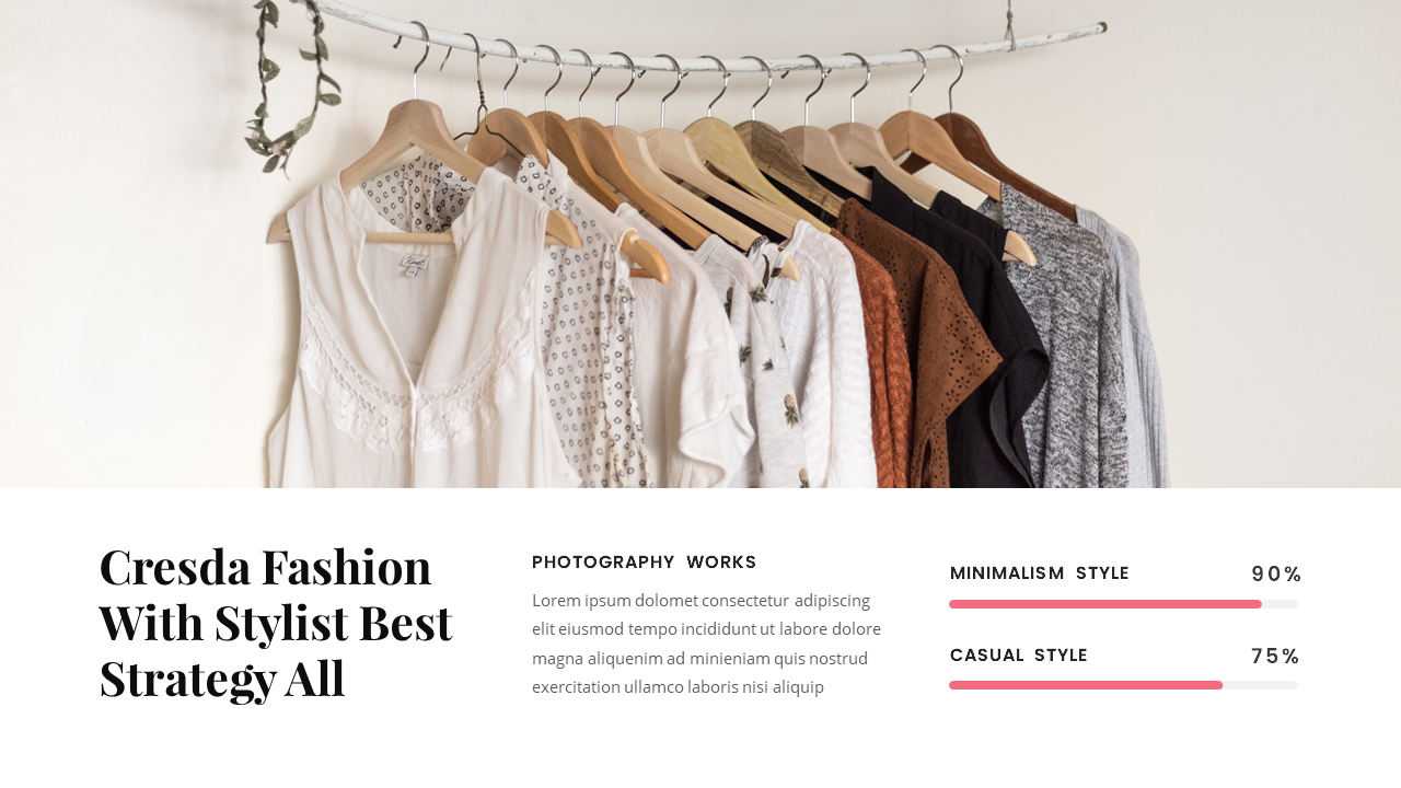 Cresda – Fashion & Clothing Store Google Slides Presentation Template ...