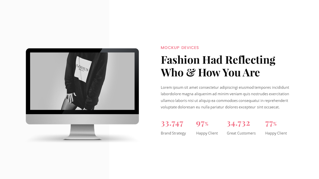 Cresda – Fashion & Clothing Store Google Slides Presentation Template ...