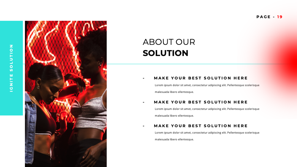 Ignite Creative Keynote Presentation Template, Presentation Templates