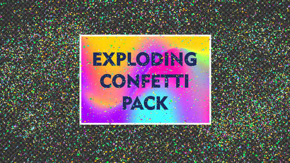 Exploding Confetti Pack, Motion Graphics | VideoHive