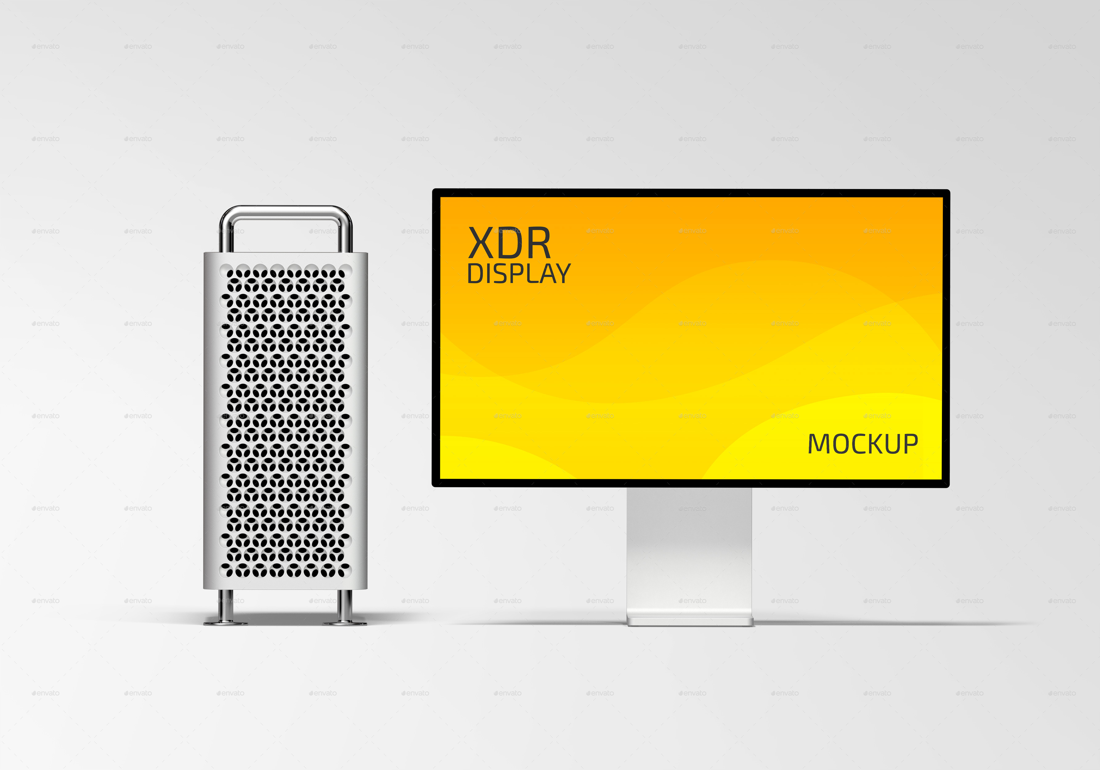XDR Display Mockup Set by Country4k | GraphicRiver