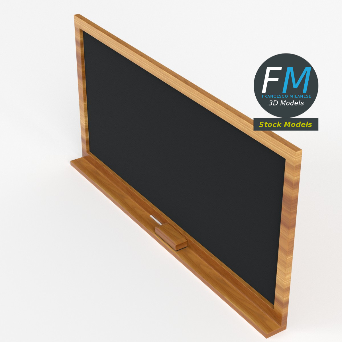 School classroom chalkboard by FrancescoMilanese85 | 3DOcean
