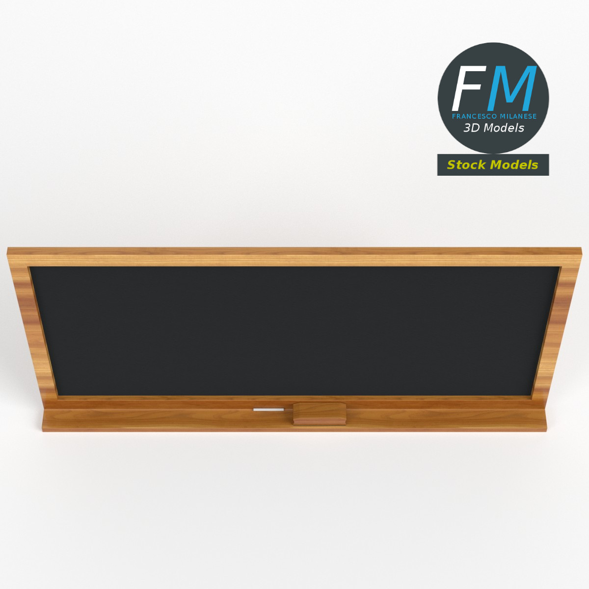 School classroom chalkboard by FrancescoMilanese85 | 3DOcean