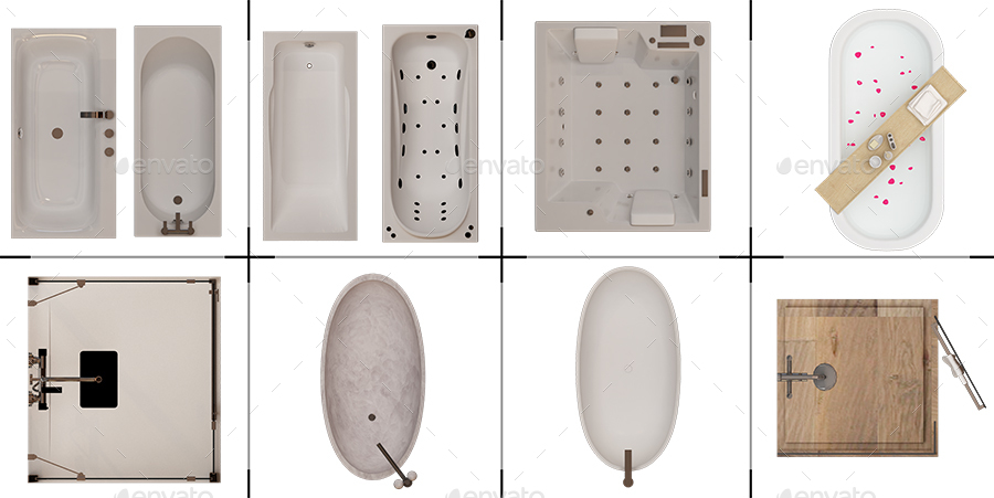 3D FLOOR PLAN KIT ( VOL 1), Graphics | GraphicRiver