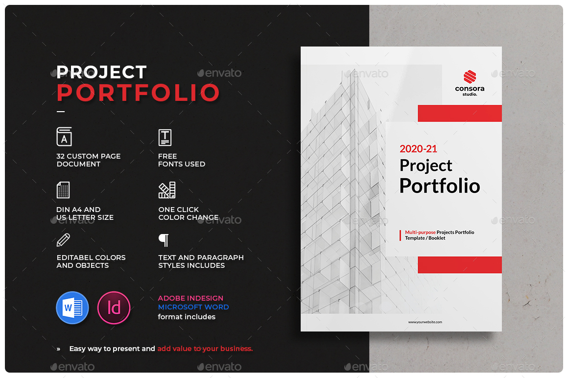 Portfolio Booklet, Print Templates | GraphicRiver