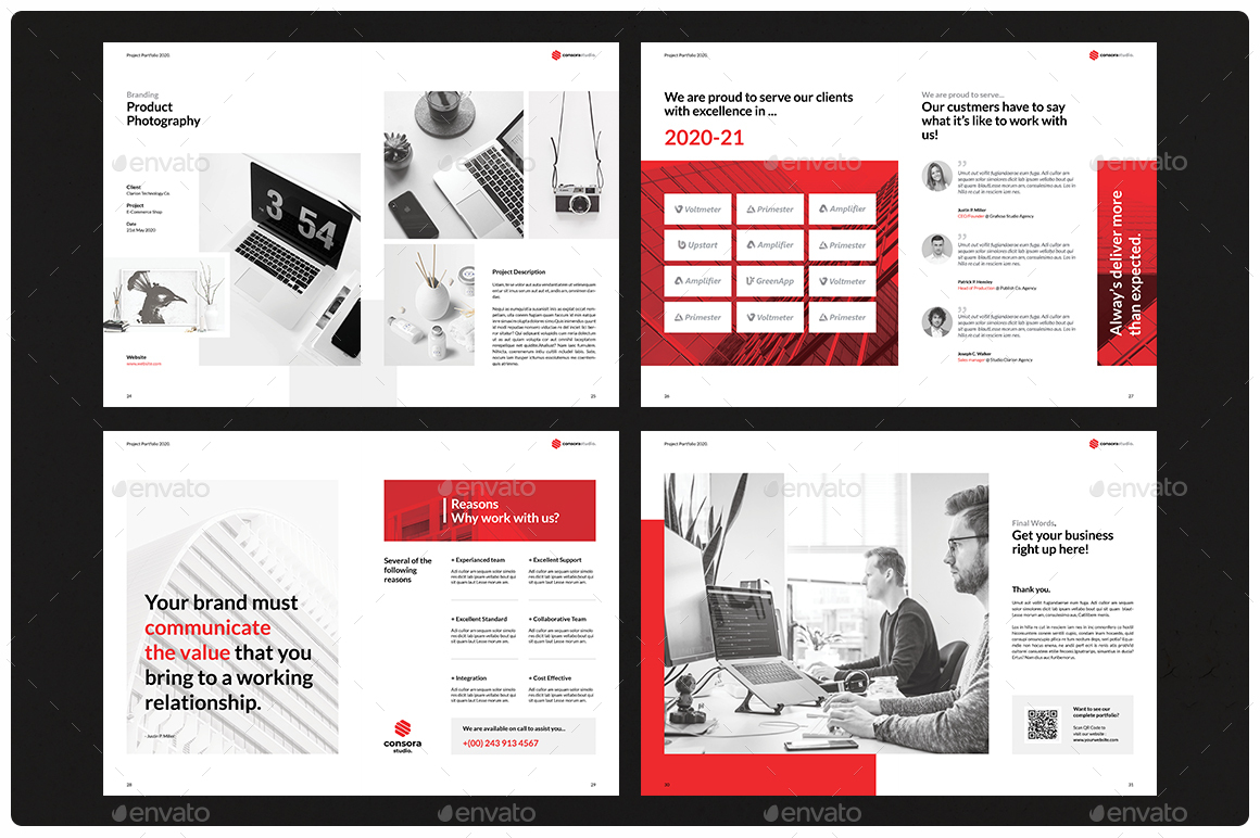 Portfolio Booklet, Print Templates | GraphicRiver