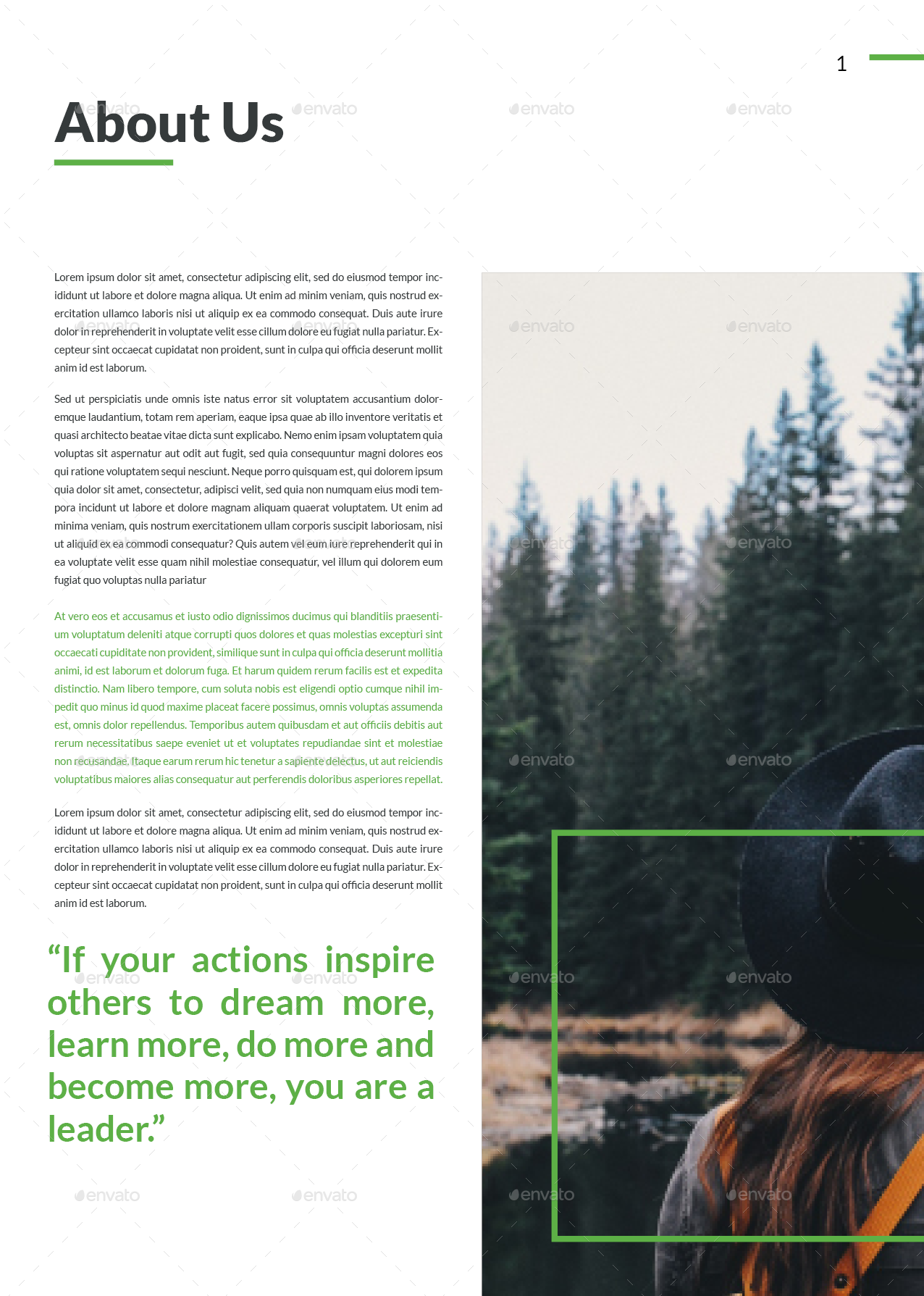 Modern Editable Brochure, Print Templates | GraphicRiver