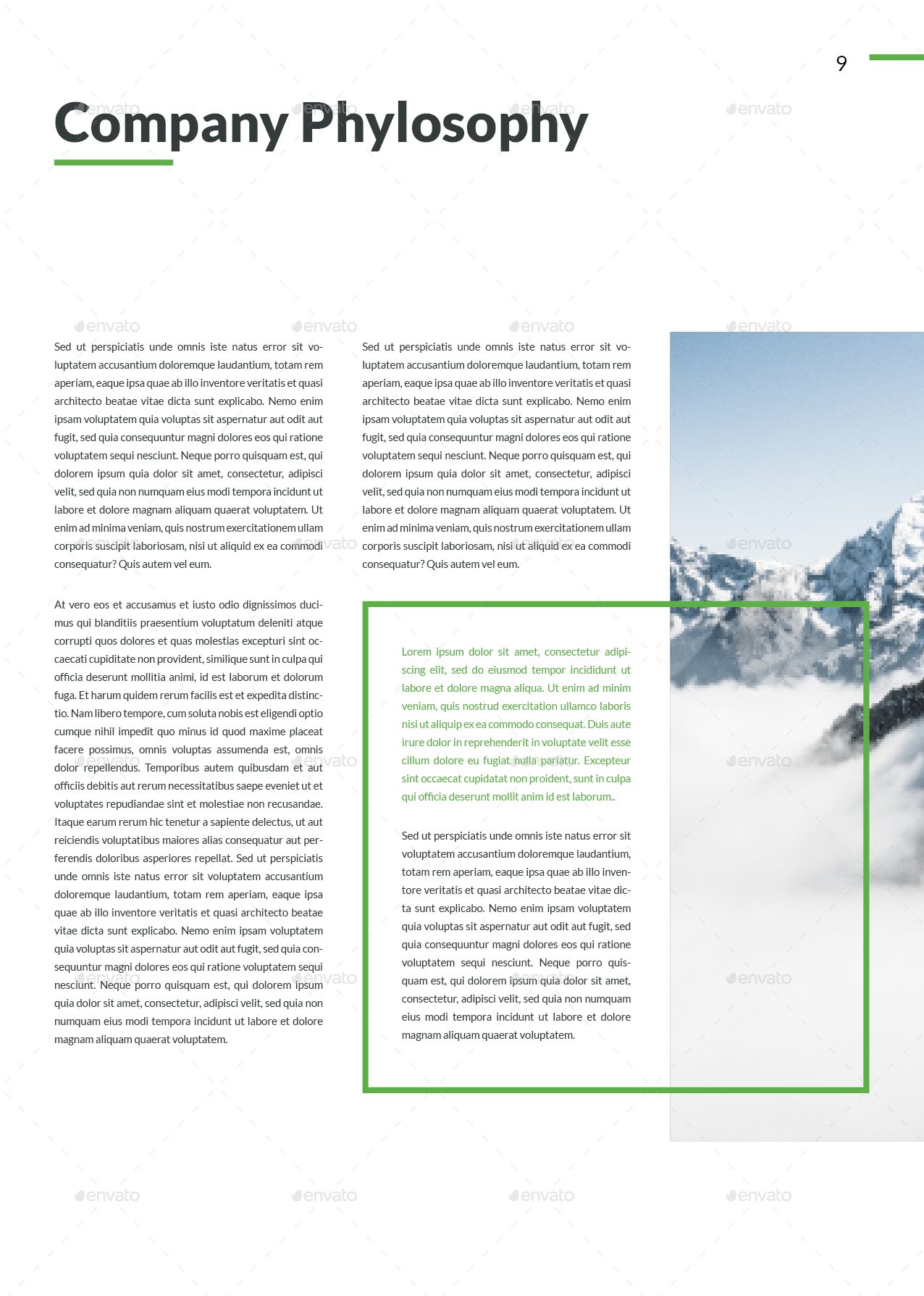 Modern Editable Brochure, Print Templates | GraphicRiver