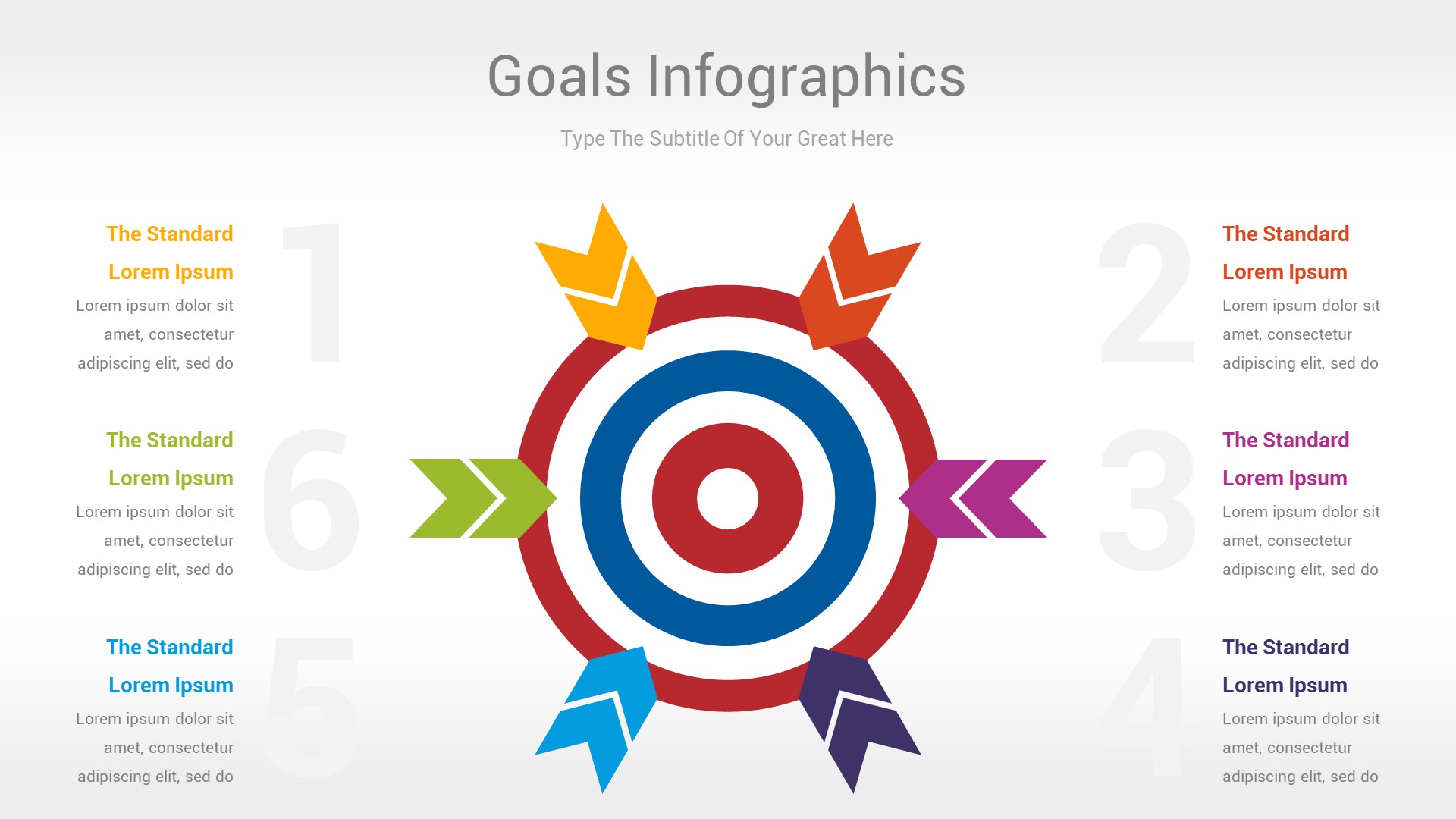 Goals Infographics PowerPoint Presentation, Presentation Templates