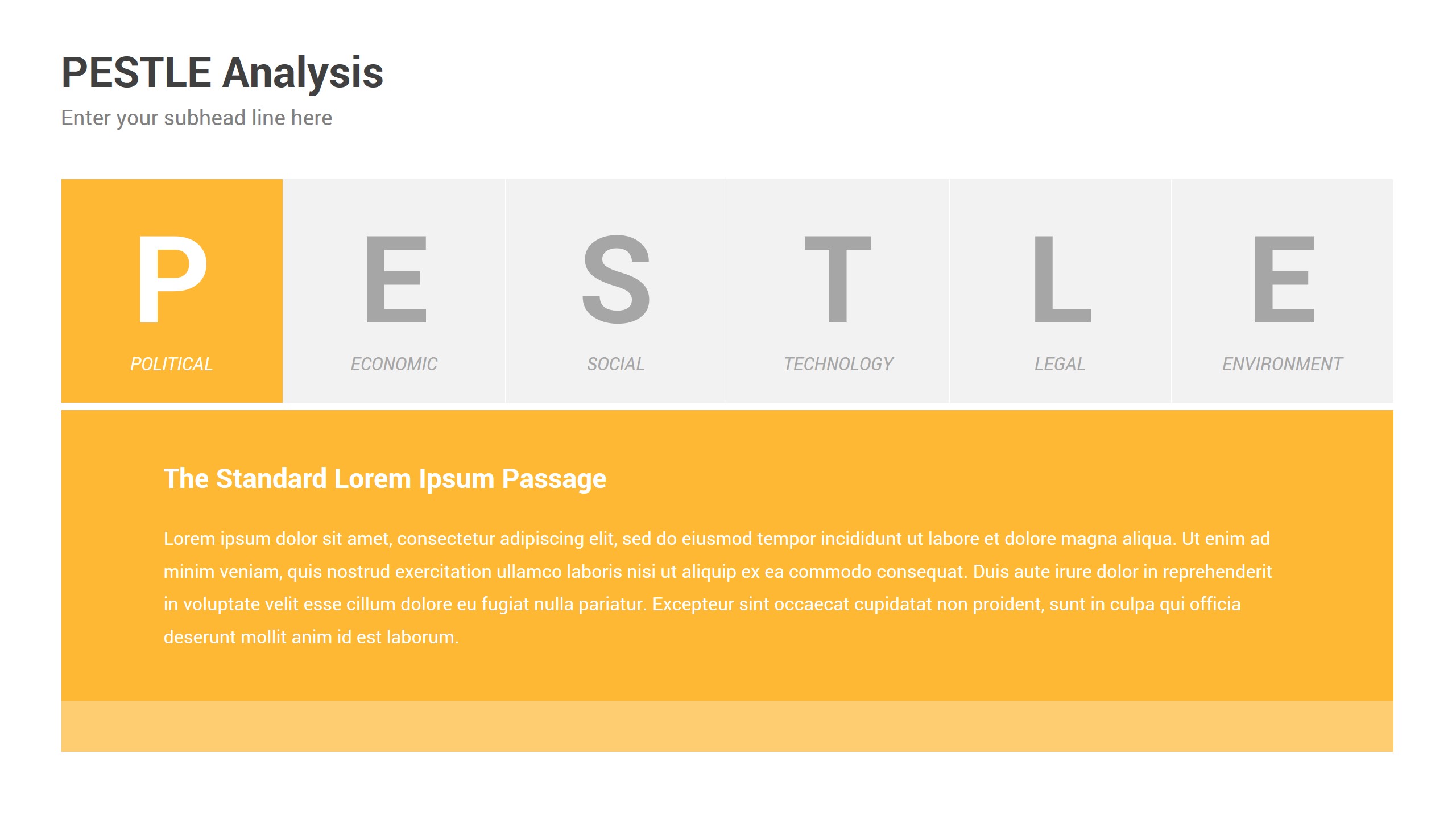 Pestle Analysis PowerPoint Template, Presentation Templates | GraphicRiver