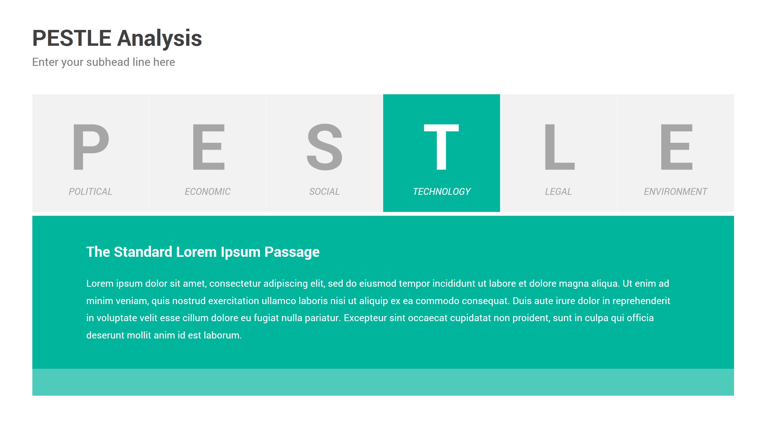 Pestle Analysis PowerPoint Template, Presentation Templates | GraphicRiver