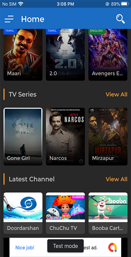 iOS Live TV ( TV Streaming, Movies, Web Series, TV Shows & Originals ...