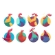 Rooster Avatars, Vectors | GraphicRiver