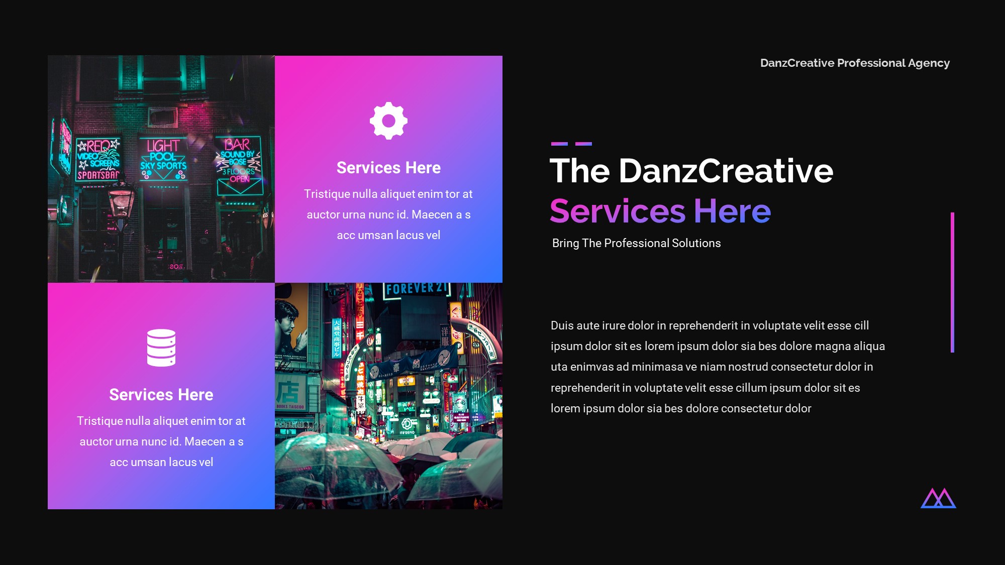 Danz - Creative Presentation Template, Presentation Templates ...
