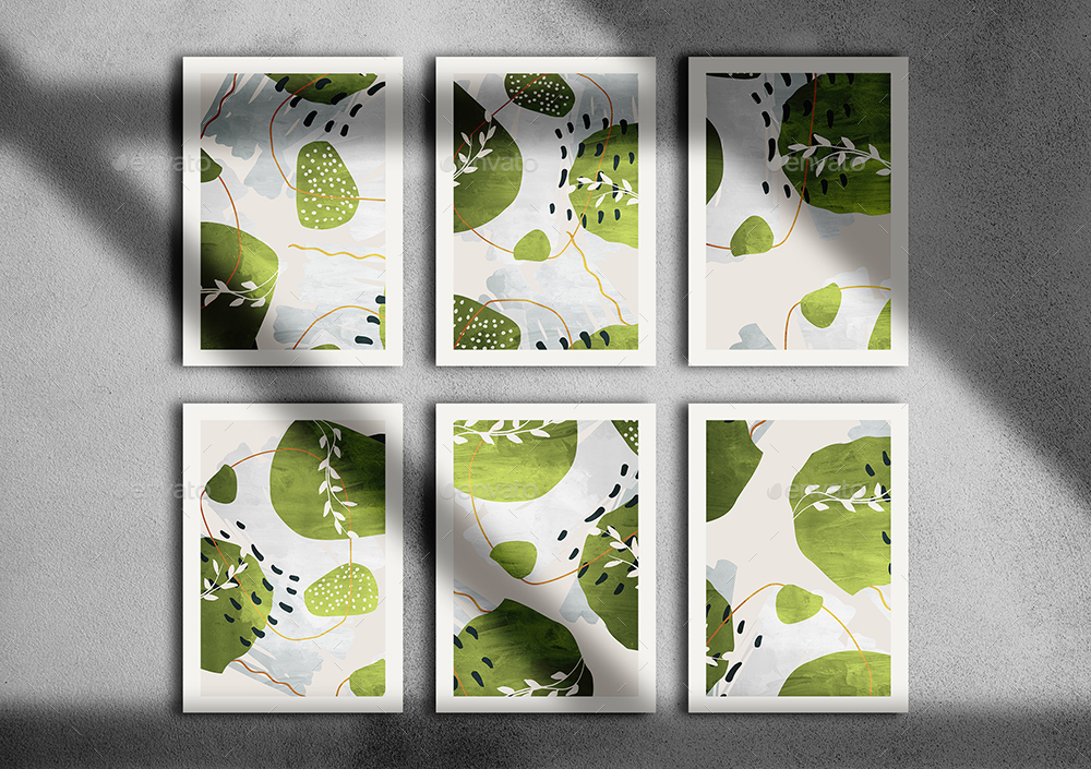 Organic Shapes Backgrounds, Graphics | GraphicRiver