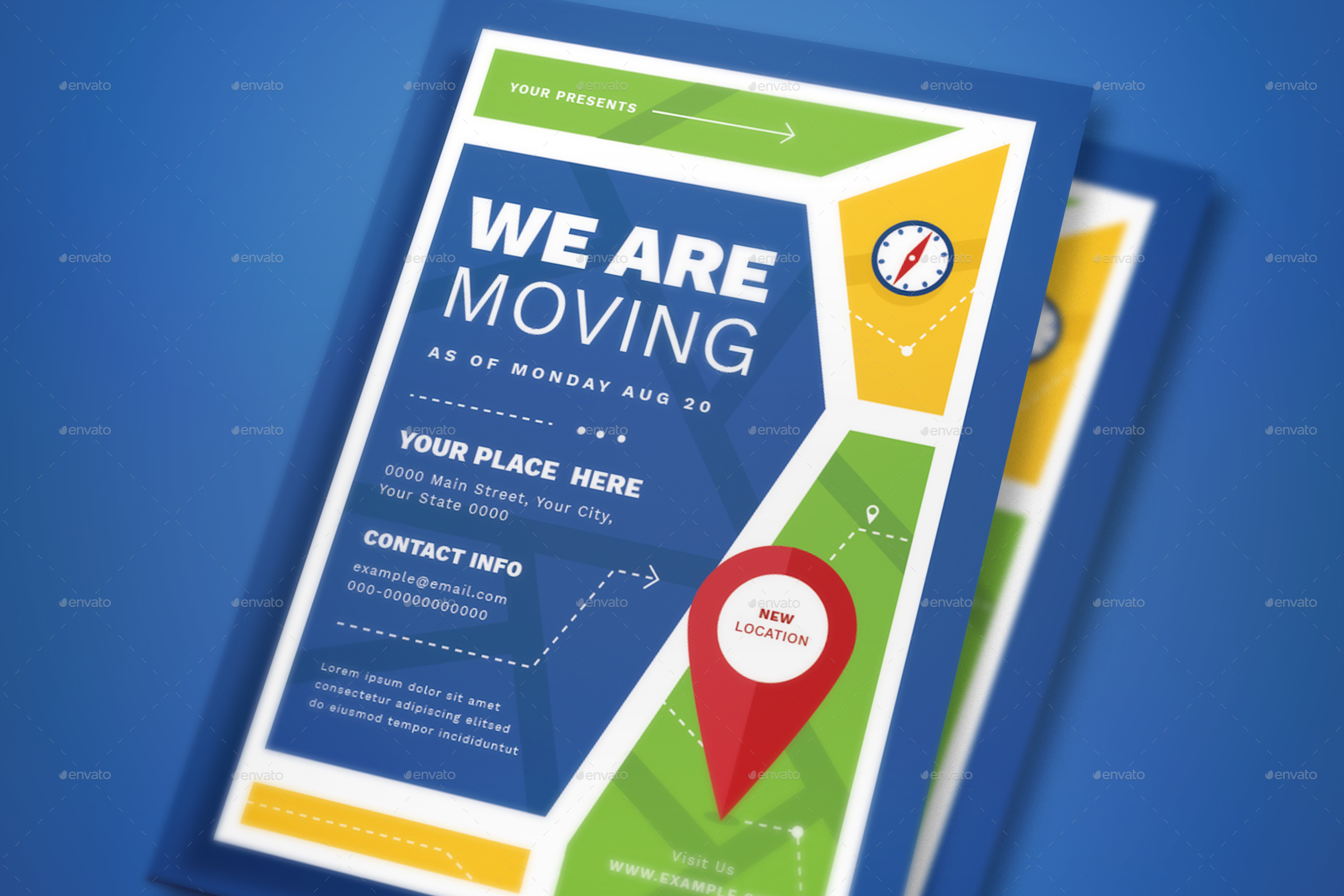We Are Moving Flyer Pack, Print Templates | GraphicRiver