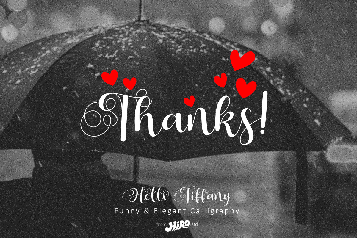 Hello Tiffany by HIROstd | GraphicRiver