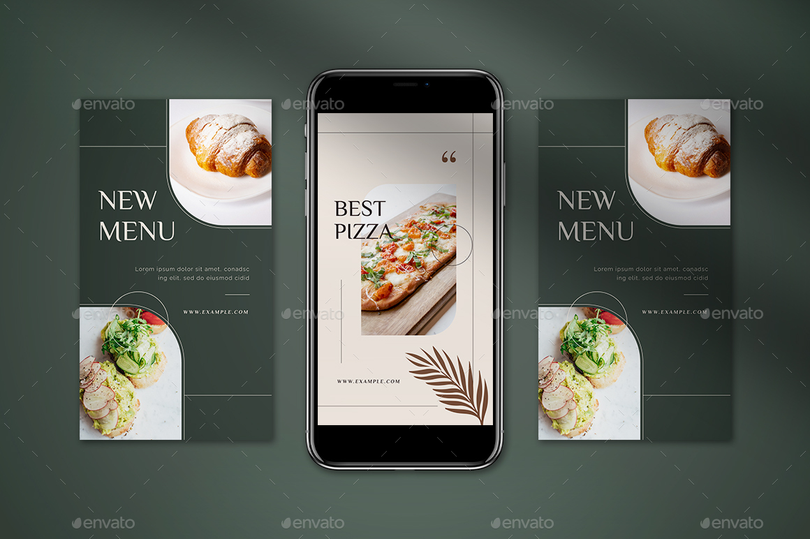 Food Instagram Pack, Web Elements | GraphicRiver