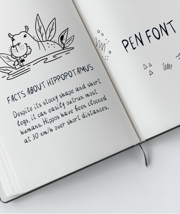 Pencil & Pen Handwritten Font. Kids Font. Sketch Font. Calligraphy font ...