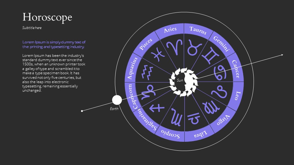 Moon Calendar 2021 PowerPoint Presentation Template, Presentation Templates