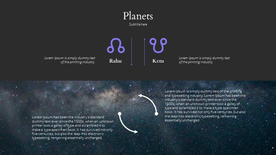 Moon Calendar 2021 PowerPoint Presentation Template, Presentation Templates