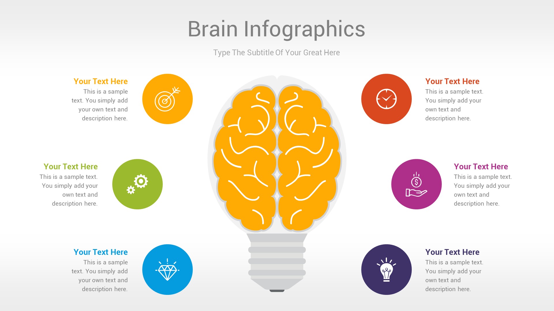 Brain Infographics PowerPoint Presentation, Presentation Templates