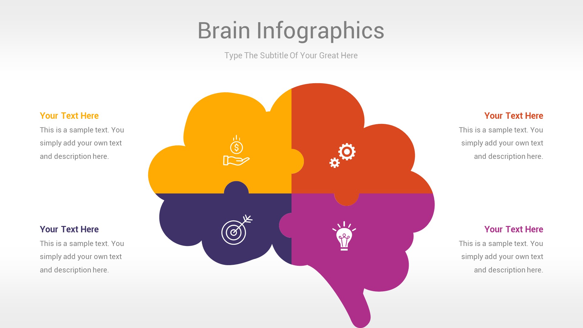 Brain Infographics PowerPoint Presentation, Presentation Templates
