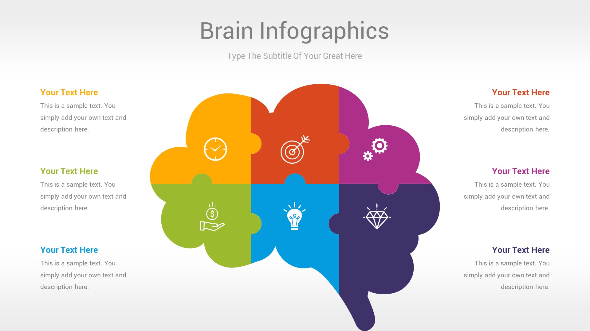 Brain Infographics PowerPoint Presentation, Presentation Templates