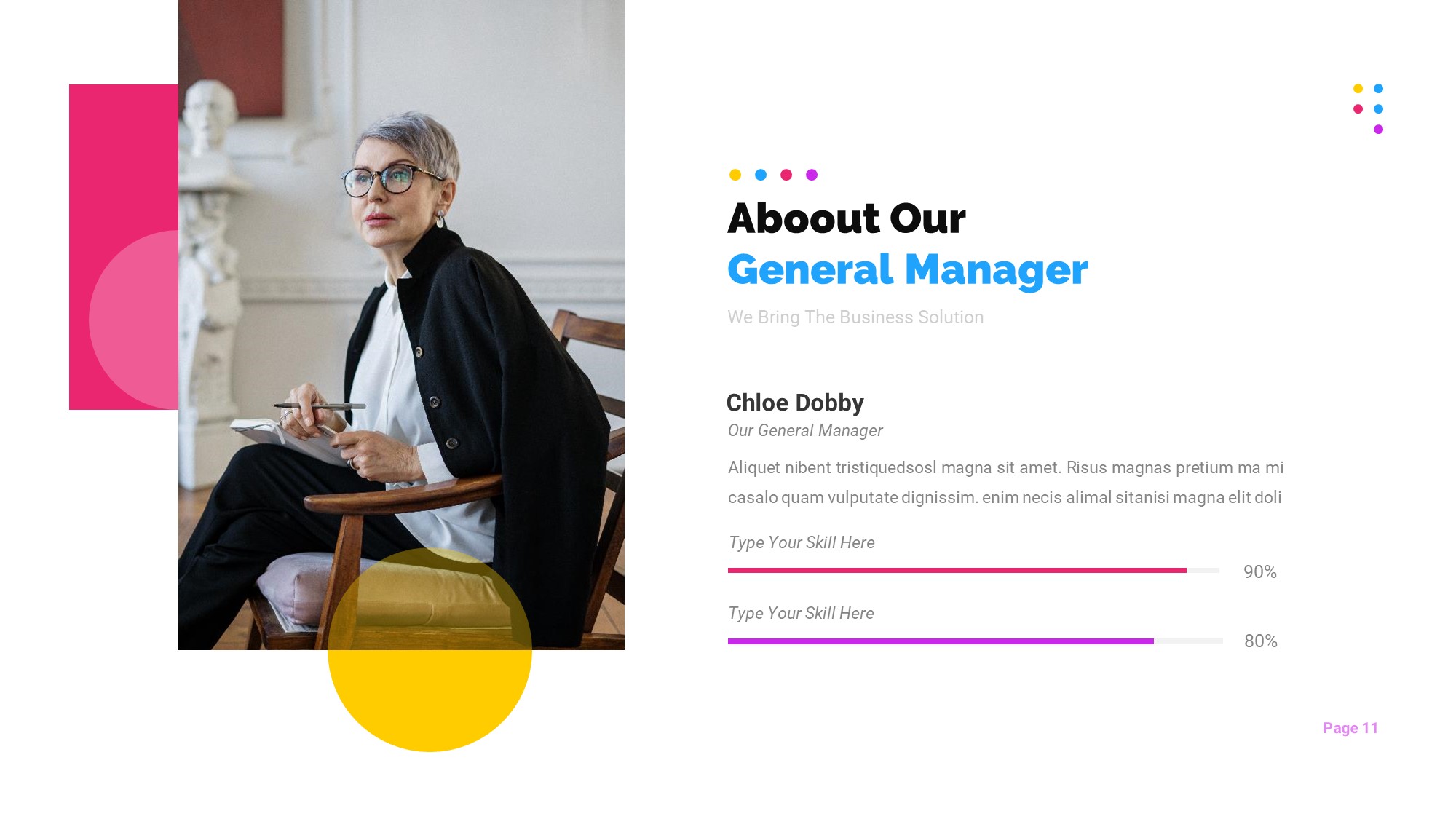 TechBlog Business Solution Presentation Template, Presentation Templates