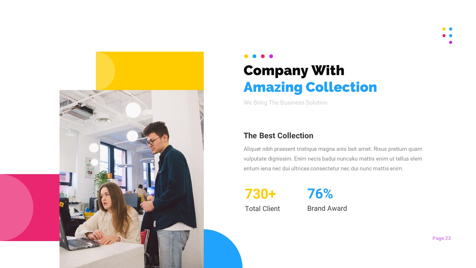 TechBlog Business Solution Presentation Template, Presentation Templates