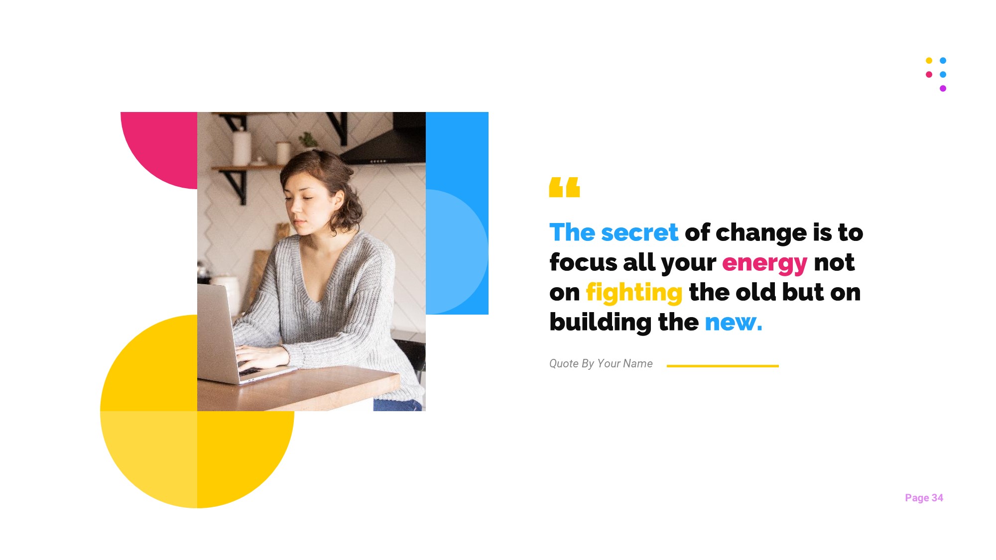 TechBlog Business Solution Presentation Template, Presentation Templates