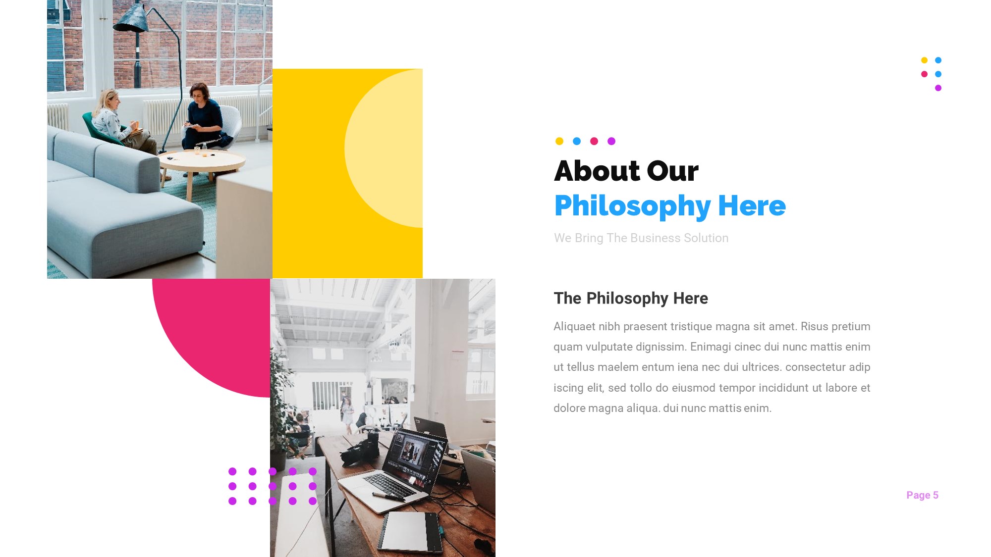 TechBlog Business Solution Presentation Template, Presentation Templates