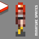 Miniature Pixel People Sprites, Game Assets | GraphicRiver