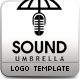 Sound Umbrella Logo Template, Logo Templates | GraphicRiver