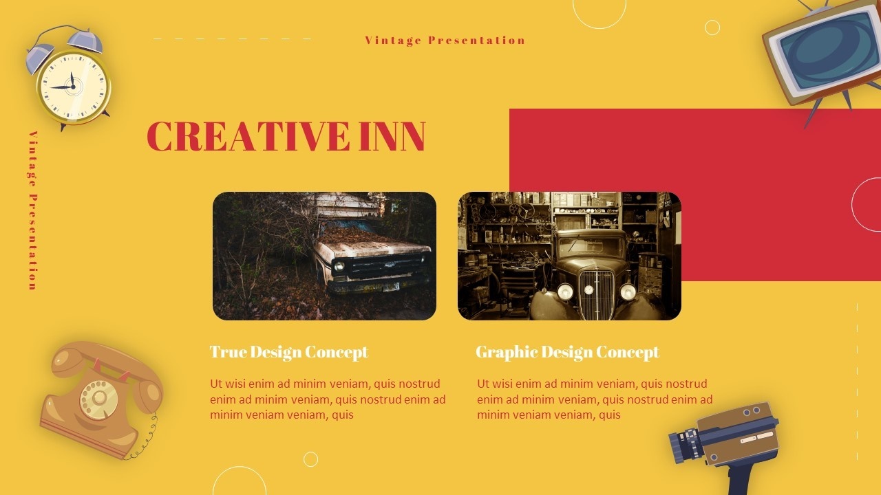 Vintage Antique Powerpoint, Presentation Templates | GraphicRiver