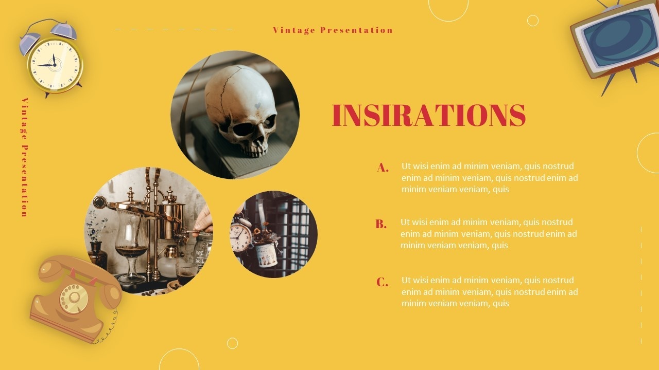 Vintage Antique Powerpoint, Presentation Templates | GraphicRiver